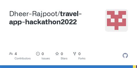 Github Dheer Rajpoottravel App Hackathon2022