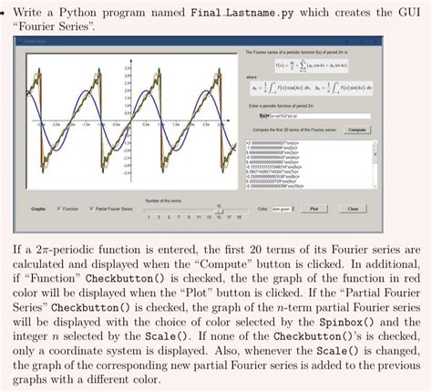 solved write a python program named final lastname py