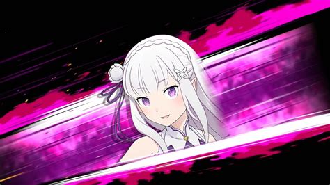 Re제로 왕선 후보자 에밀리아 스킬 시전 영상 가로 버전 Youtube