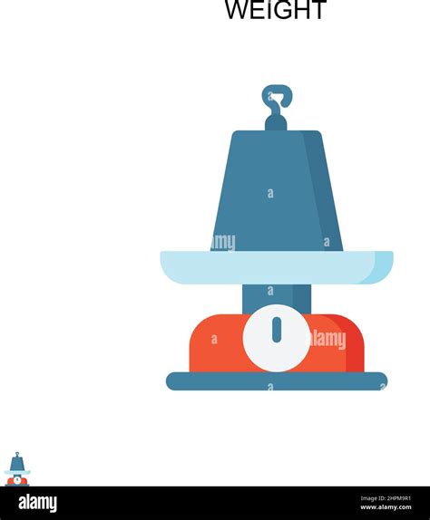 Weight Simple Vector Icon Illustration Symbol Design Template For Web Mobile Ui Element Stock
