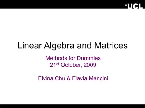 Linearalgebrappt