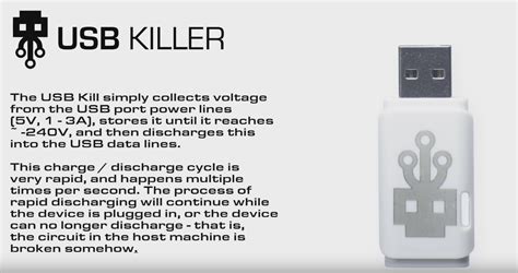 USB Kill Stick Design Technik News