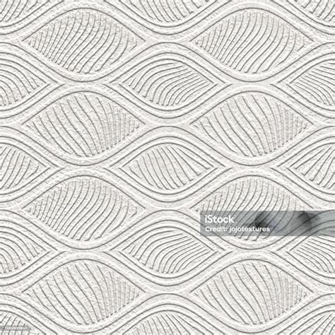 파도와 줄무늬 패턴 릴리프 텍스처 벽 스텐실 3d 일러스트가 있는 석고 벽 매끄러운 질감 0명에 대한 스톡 사진 및 기타 이미지 Istock
