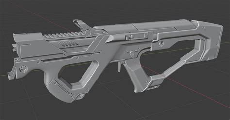 Weapon Sci Fi 3d Model Turbosquid 1673586