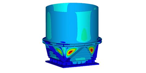 Fea In Pressure Vessel Fea Analysis Analyzer Cae Engineering Services
