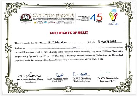 Siddhartha Bodduna On Linkedin I Feel Grateful To Share That I Have Successfully Completed My