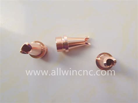Red Copper Fiber Laser Welding Nozzle For Handheld Welding Machine Wsx