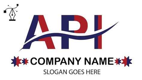 Premium Vector API Letter Logo