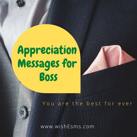 Appreciation Message Wishes And Quotes To Boss Artofit