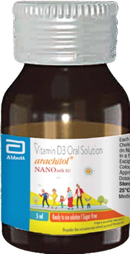 Buy Uns D3 Nano 60k Sugar Free Bottle Of 5ml Oral Solution Online And Get