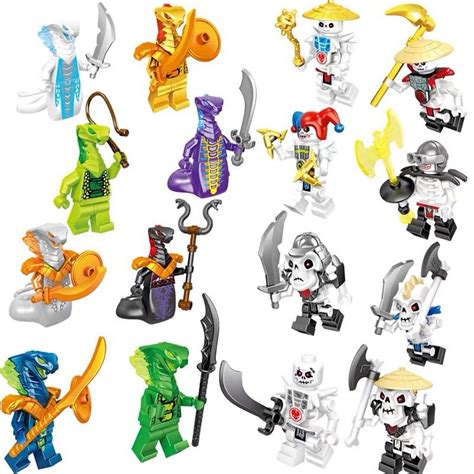 Pcs Ninjago Snake Army Skeleton Trooper Minifigures