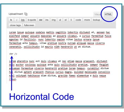 Horizontal Line In Html Using Css