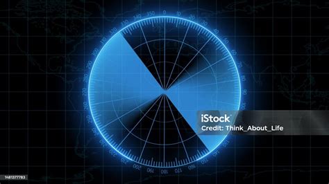 디지털 기술 세계 지도 레이더 화면 디스플레이 배경을 보여주는 다양한 정보 0명에 대한 스톡 벡터 아트 및 기타 이미지 0명 3차원 형태 개념 Istock