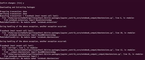 Deep Learning Unable To Install Jupyter Notebook Extension In Ubuntu
