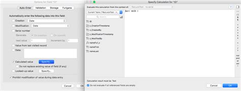 Serialized Fields And Table Locking Codence Software