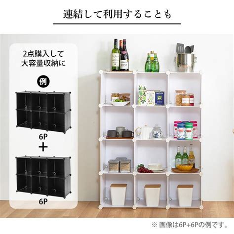 収納 収納ボックス 棚 本棚 組み立て式 収納棚 ラック 大容量 軽量 9ボックス Pp収納ボックス 9p 0406610 0406620