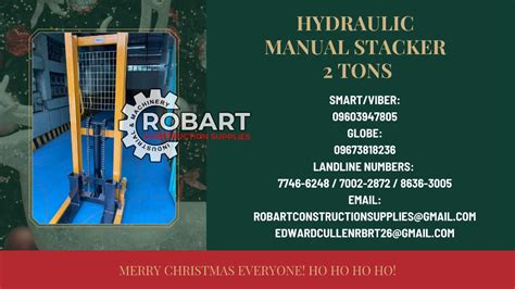 Ppt Manual Stacker 2 Tons Commercial And Industrial Construction