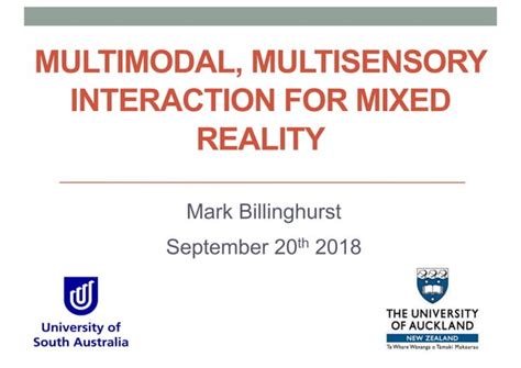 Multimodal Multi Sensory Interaction For Mixed Reality Pdf