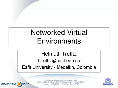 ppt networked virtual environments powerpoint presentation free