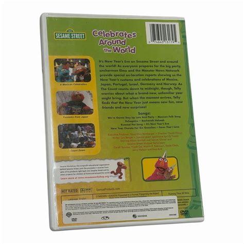 Sesame Street Celebrates Around The World Dvd Caroll Spinney Elmo