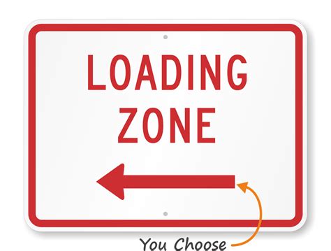 Loading And Unloading Zone Signs Free Shipping From MyParkingSign
