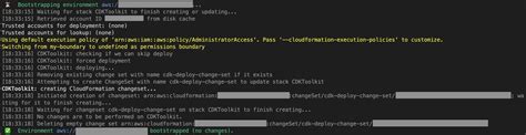 Bootstrap Cannot Remove Permissions Boundary For Cfn Execution Role