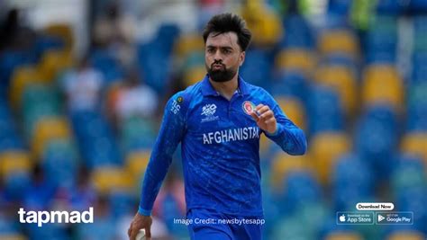 Rashid Khan Named Afghanistan Captain For T20 Wc 2026 Tapmad