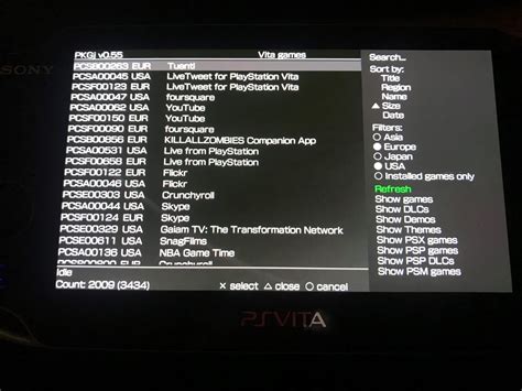 PS Vita Softmod Dreamcast Nu