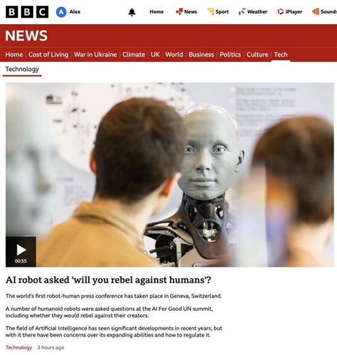 Dr Alex Connock On Linkedin Robot Ai Chatgpt Bbc