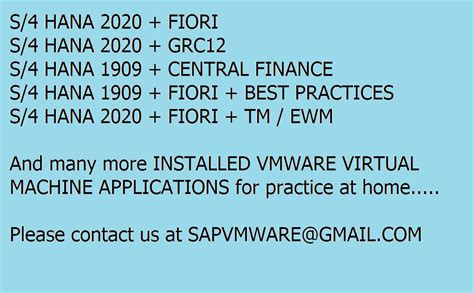 S4 Hana 2021 Fiori Best Practices Vmware Application Download