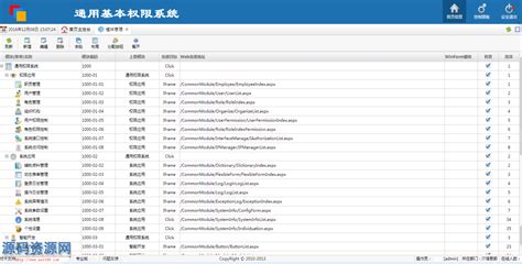 asp通用基本权限管理系统源码 依星源码资源网 依星资源网