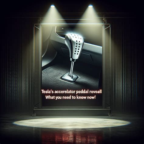Teslas Accelerator Pedal Recall Revealed What You Need To Know Now