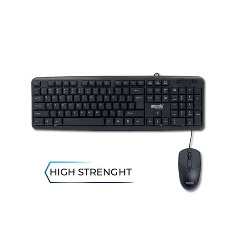 Buy Geonix Gxbm 01 Wired Keyboard Mouse Combo ️ 50 Off