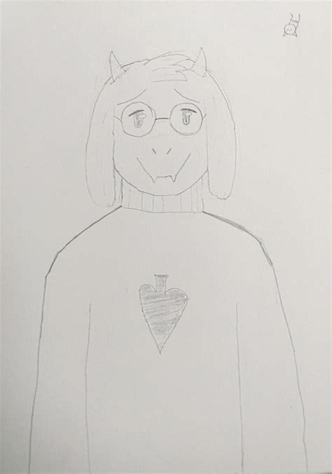 I Drew Ralsei Without His Hat For The First Time R Ralsei