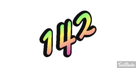 142 Number Animated  Logo Designs