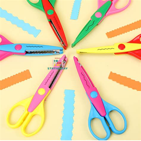 Scissors DIY Craft Zig Zag Scissors Edge Wave Scissors Lazada