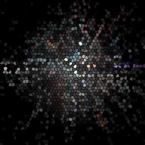 Premium Ai Image A Shining Colorful Abstract Circles Vector Texture On A Black Background