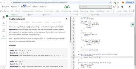 Gfg160 Day5 Gfg160 Geekstreak2025 Geeksforgeeks 160daysofcode