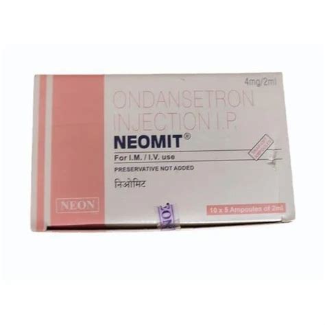 Neomit Ondansetron Ip Injection 4 Mg 2ml At ₹ 250 Piece In Lucknow Id 2853573795755