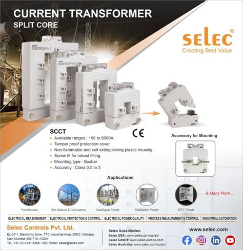 Selec Controls Pvt Ltd On Linkedin Selec Controls Metering Ct Split Core