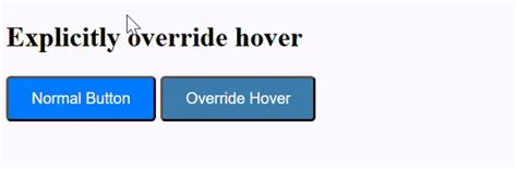 How To Remove The Css Hover Behavior From An Element