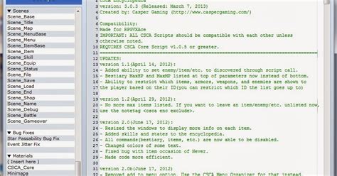 Rpg Maker Vx Ace Script Call Mistashokx Rpg Maker Vx Ace Script Call Mistashokx