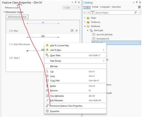 Arcgis Pro 302 How To Edit The Dimension Featur Esri Community