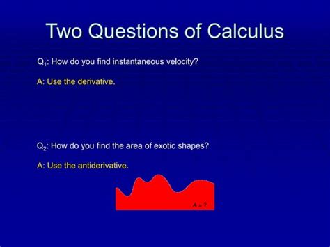 Areas And Definite Integrals Ppt