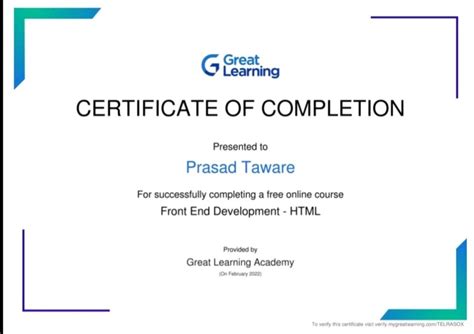 Prasad Taware On Linkedin Html Frontend Development