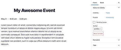Creating Events Knowledgebase