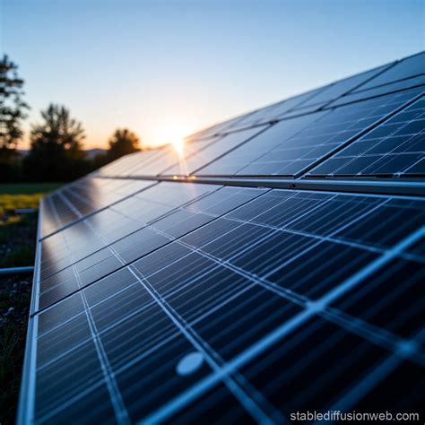 Solar Panels Stable Diffusion Online