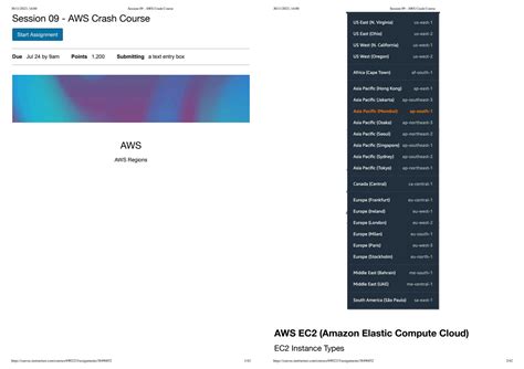 Solution Session Aws Crash Course Studypool