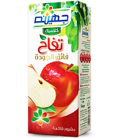 عصير جهينة تفاح 1لتر كرتونة12 عبوة
