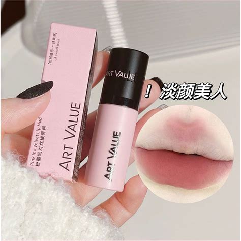 🍒𝙈𝙤𝙤𝙚𝙠𝙞𝙨𝙨 同款 柔霧唇泥 不挑膚顯白 口紅 低飽和 唇釉 啞光霧面 絲絨唇釉 不易掉色 偽素顏 持久不易掉色 蝦皮購物